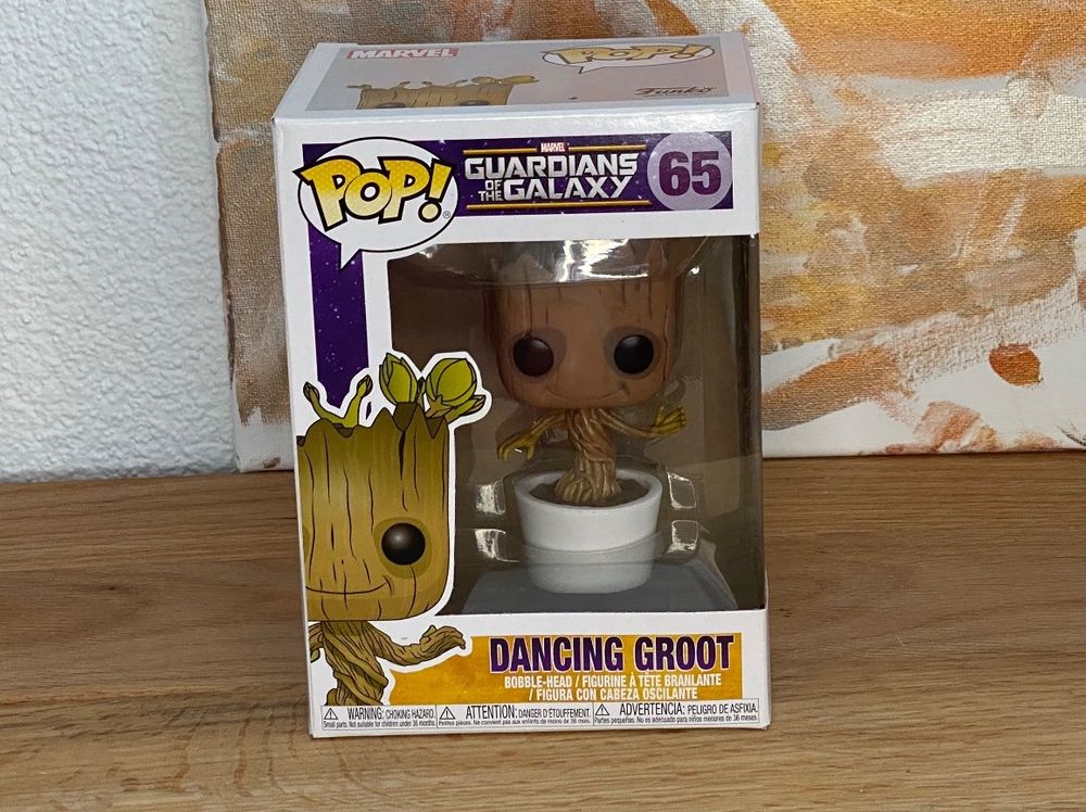 Funko Pop Dancing Groot #65 - Guardians of the Galaxy (Neu und ...