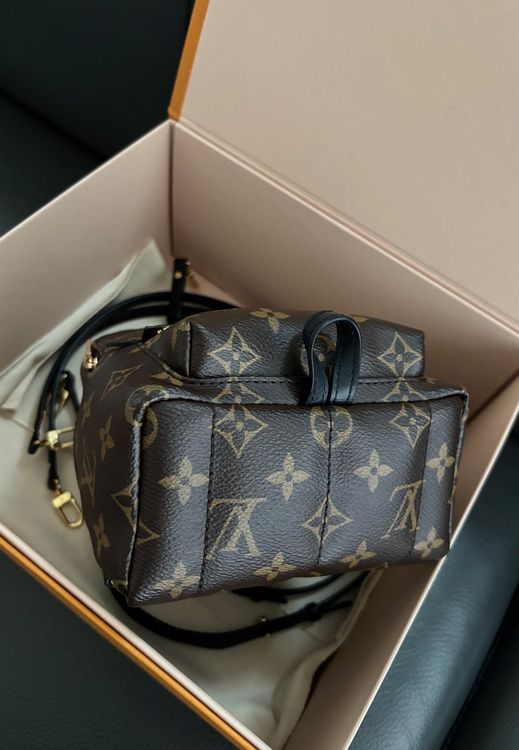 💋 Louis Vuitton Rucksack Palm Springs Mini MNG Canvas💋 (Neu (gemäss ...
