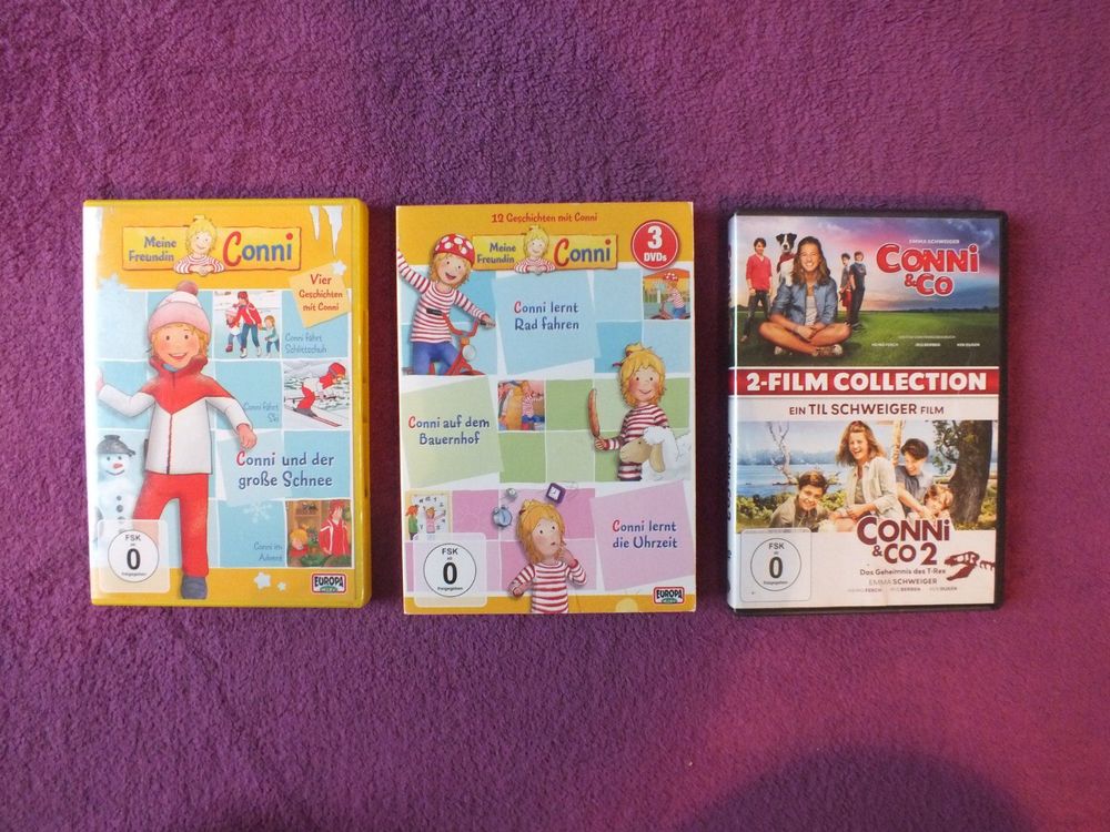 Conni DVD Set aus 3 DVD´s (Gebraucht) in für CHF 9 – mit Lieferung auf ...