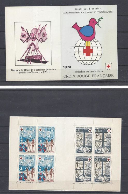 FRANCE - Carnet Croix-Rouge ** 1974 | Kaufen auf Ricardo
