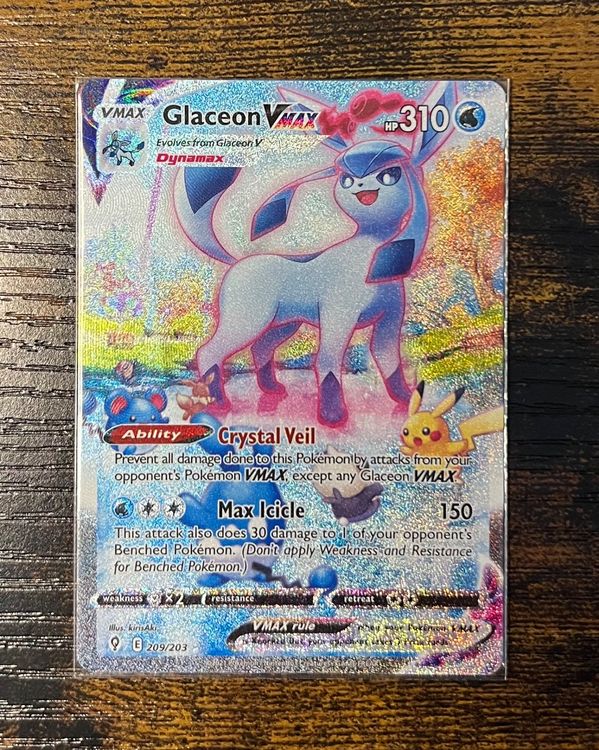 Glaceon VMax Alternate Art Boosterfrisch (Neu (gemäss Beschreibung)) in ...