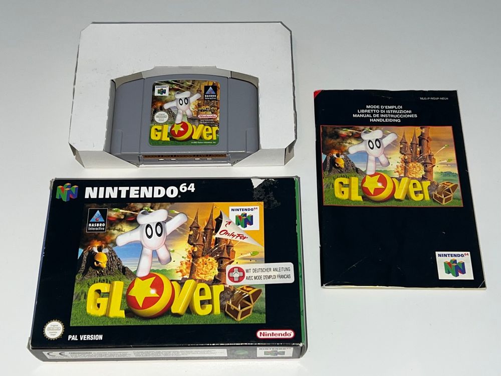 Nintendo 64 (N64) Spiel - Glover (OVP) (Gebraucht) in Zürich für CHF 23 ...
