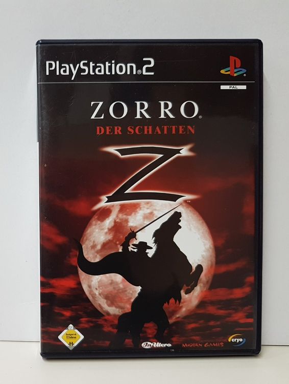 Zorro Der Schatten Mantel und Degen PS 2 (Gebraucht) in Schüpfheim für ...