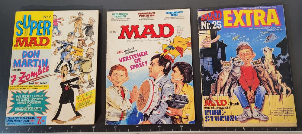MAD Extra Nr 25, MAD Nr. 198, Super MAD Nr. 6 | Kaufen auf Ricardo