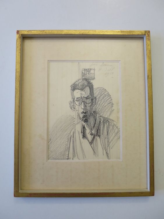 Hermann Jackl Bleistiftzeichnung Mann Nr. 51 | Kaufen auf Ricardo