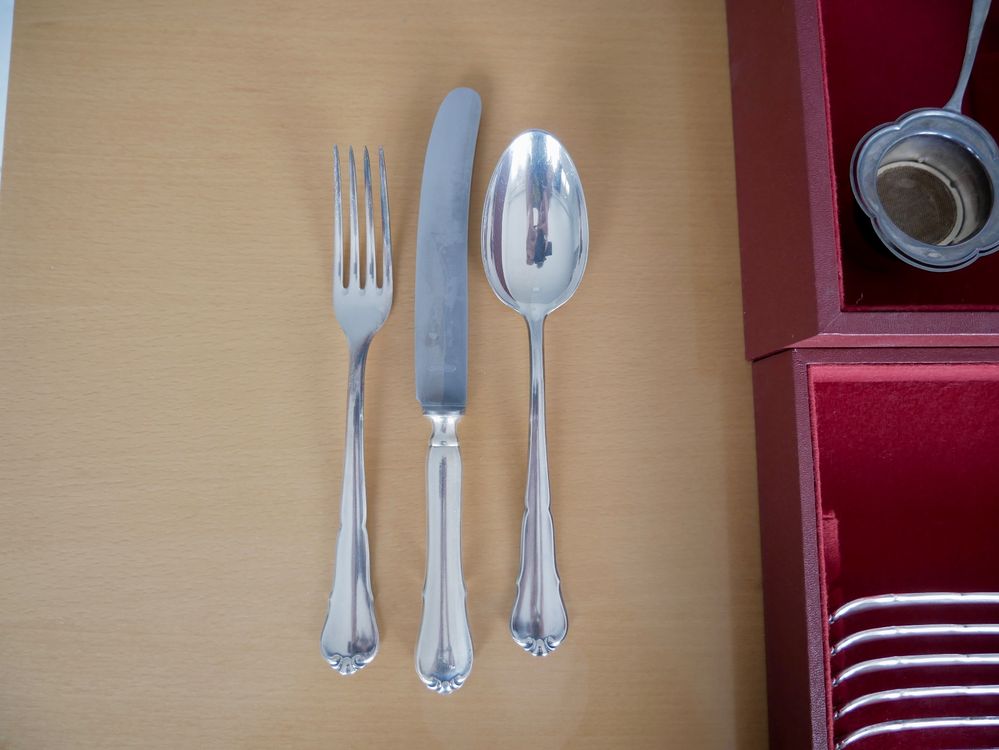 Besteck versilbert BSF 90 Platura 95-teilig ab 1 Franken! | Kaufen auf Ricardo
