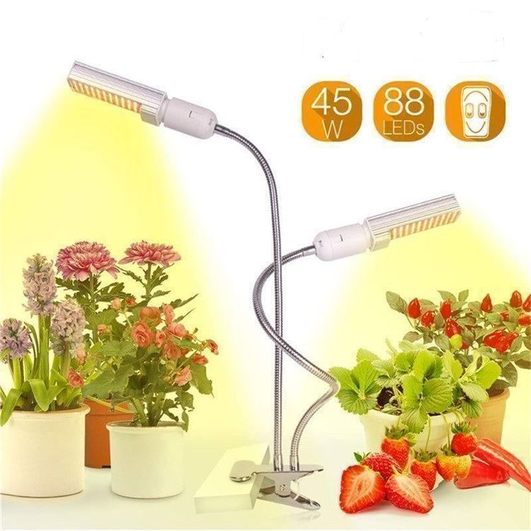 LED Pflanzenlampe Vollspektrum Doppelkop (Neu (gemäss Beschreibung)) in ...