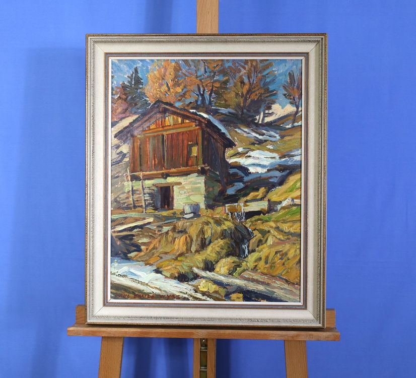 Paul Emil Wyss 1888-1977, Gemälde, Frühlingslandschaft sign. (Gebraucht) in Zug für CHF 700 ...