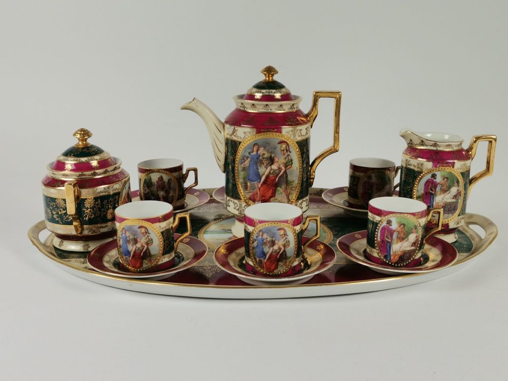 Kaffeeservice Jugendstil | Kaufen auf Ricardo