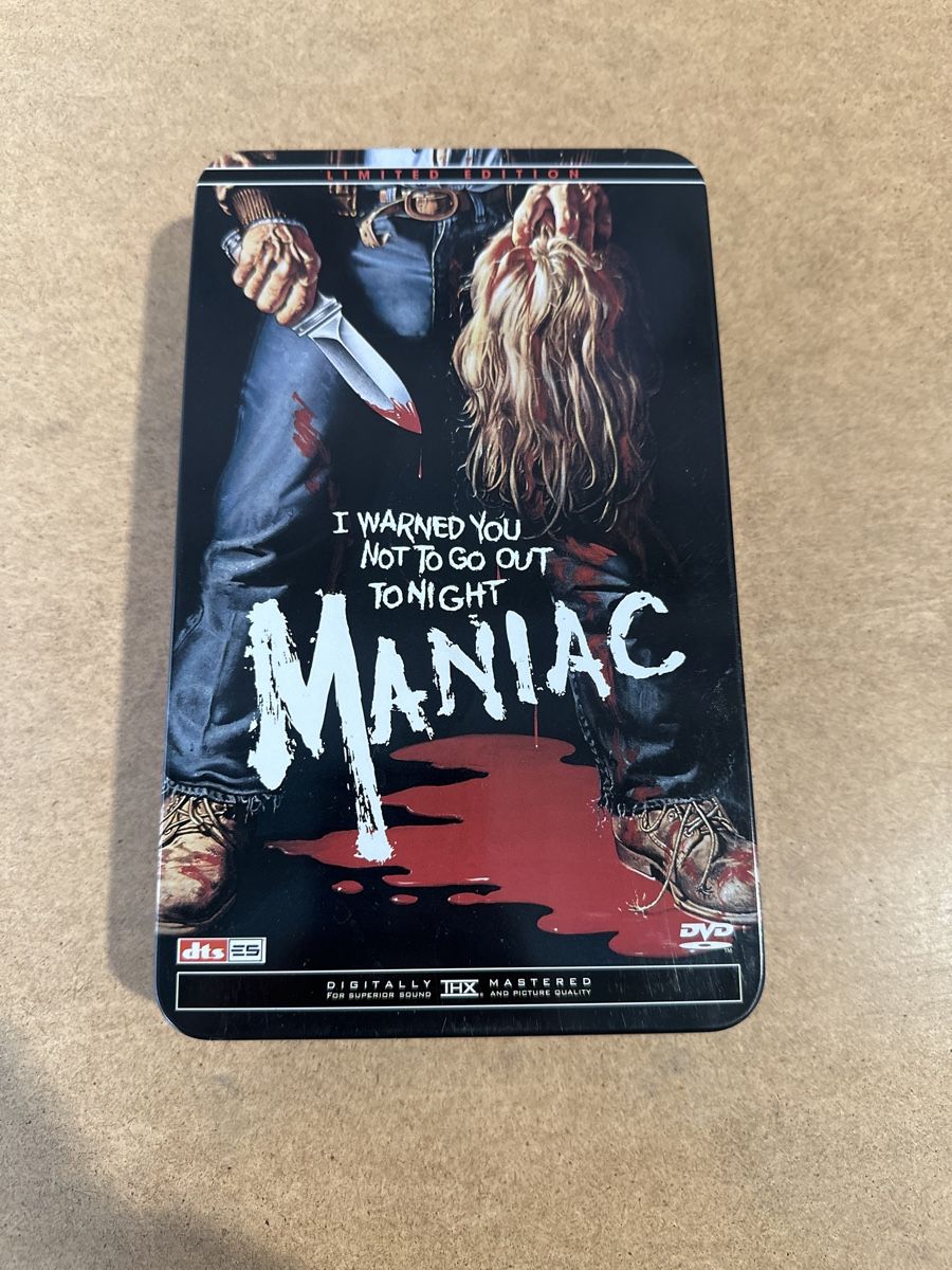 Maniac - Limited Edition - DVD in Metalbox - Top Zustand! (Neu (gemäss ...