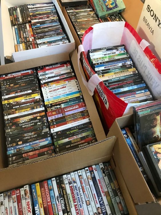 Riesige DVD Sammlung | Mehr als 500 DVDs (Gebraucht) in Thun für CHF ...