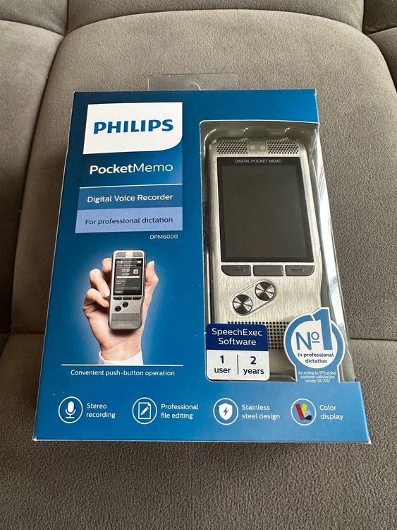 Philips Diktiergerät DPM6000 - OVP und NEU (Gebraucht) in Einsiedeln ...