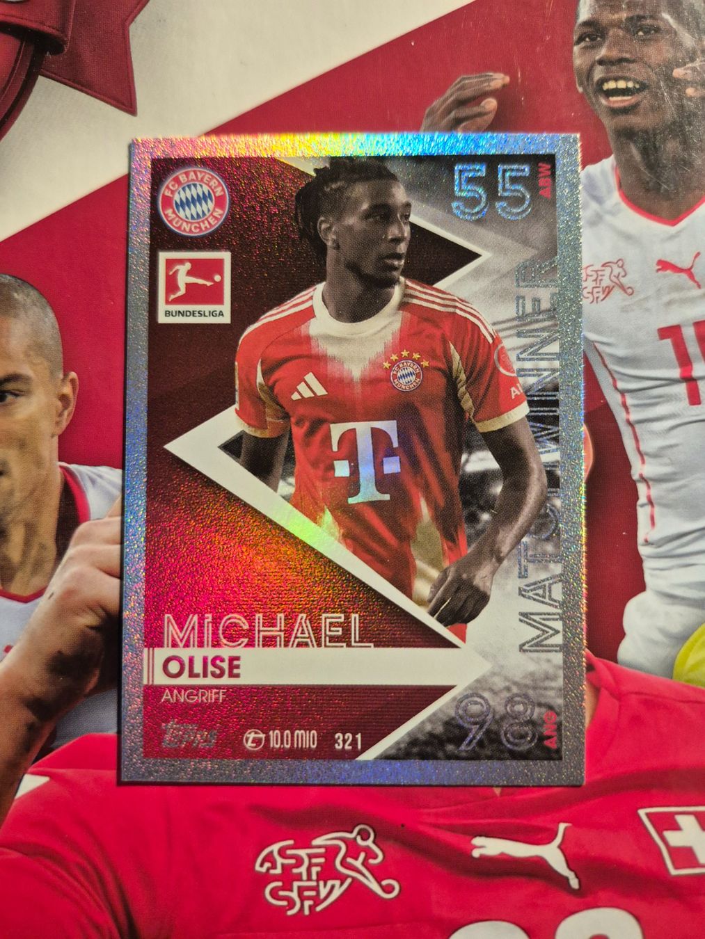 Michael Olise FC Bayern München Topps Match Attax 2025 (Gebraucht) in ...