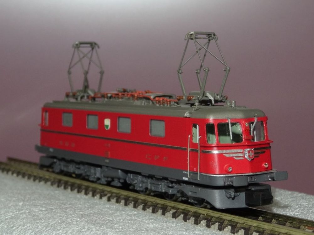 Lemaco N - 012/a, SBB - CFF, Ae 6/6 11422, Vaud rot, Vitrine | Kaufen ...