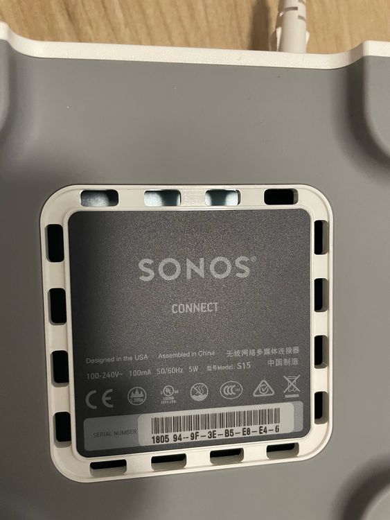 Sonos Connect S15 (Gebraucht) in für CHF 69 – mit Lieferung auf Ricardo kaufen