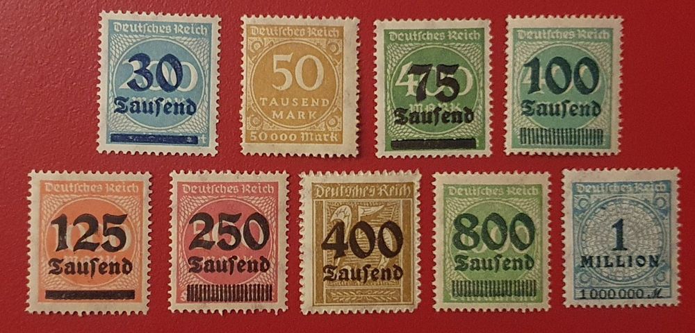 DEUTSCHES REICH INFLATION 1923 PFR. | Kaufen auf Ricardo