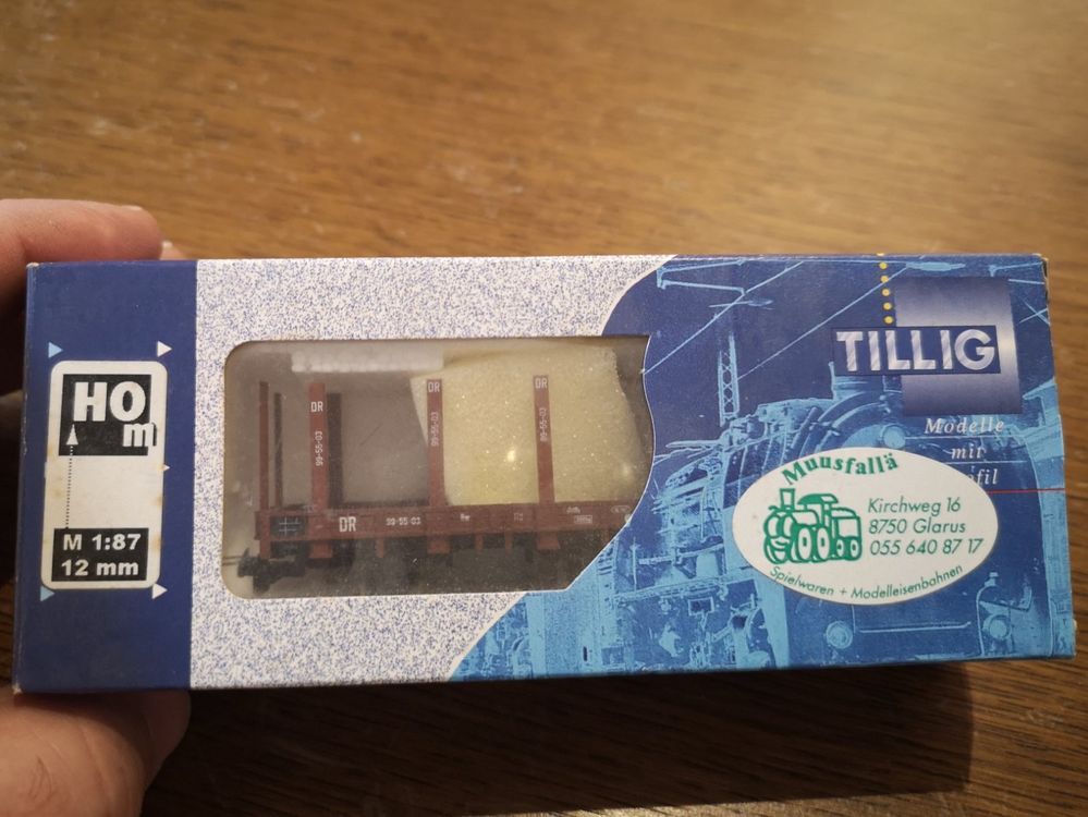 Tillig Rungen-Wagen Nr.15911 HOm (Neu (gemäss Beschreibung)) in Ennenda ...