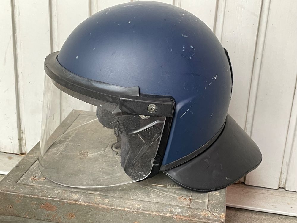 Polizei Helm Sondereinsatzkomando SEK # Militär Stahlhelm wk (Gebraucht ...