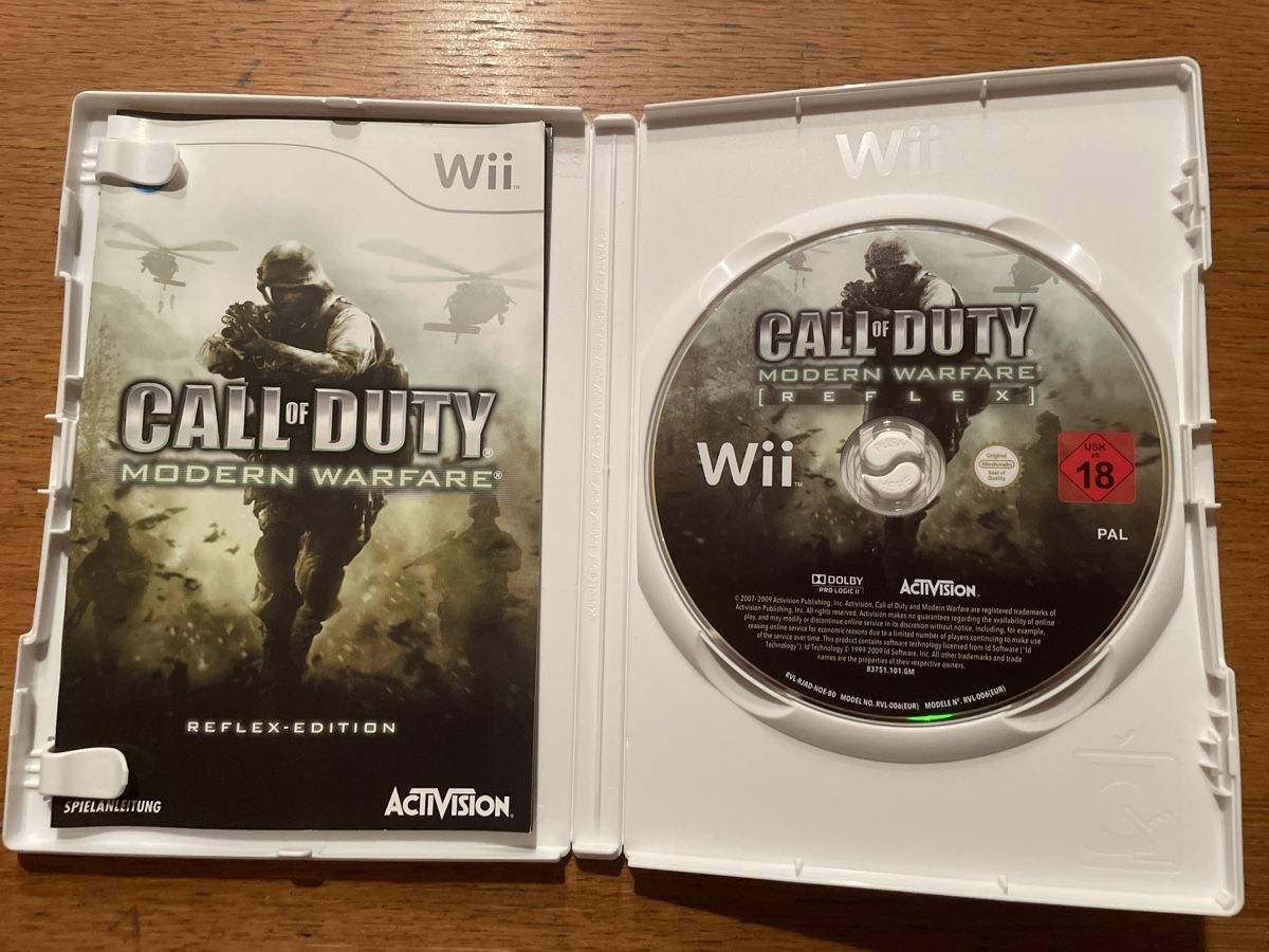 Call of Duty: Modern Warfare Reflex - Wii Spiel Top (Gebraucht) in Lyss ...