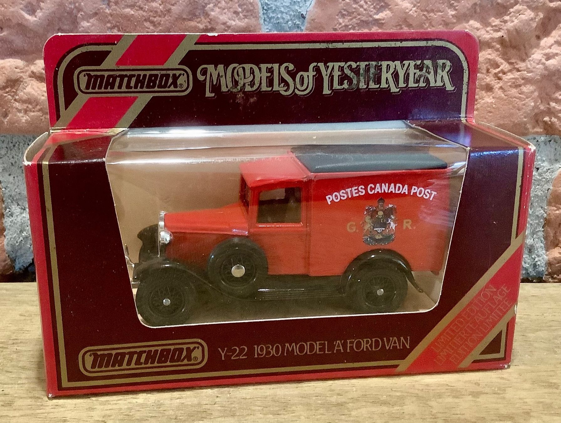 1984 Matchbox Y22 - 1930 CANADA POST - Ford Van - England (Neu und ...