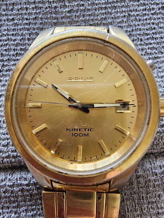 Vintage Men's Seiko Kinetic | Acheter sur Ricardo