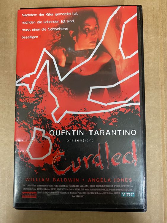 Curdled von Quentin Tarantino (VHS) (Gebraucht) in Eschlikon TG für CHF ...