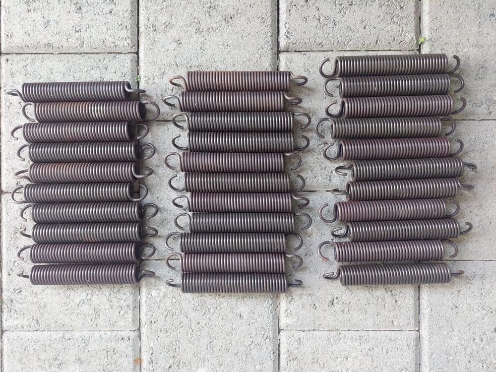 Zugfedern Stahl 32 Stk. 20cm x 27mm (Gebraucht) in Obfelden für CHF 1 ...