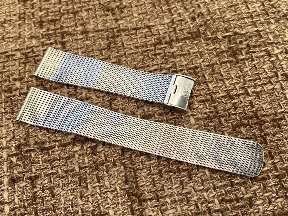 Wunderschönes Uhrband Omega Milanese Metall 2039 SEHR SELTEN | Kaufen ...