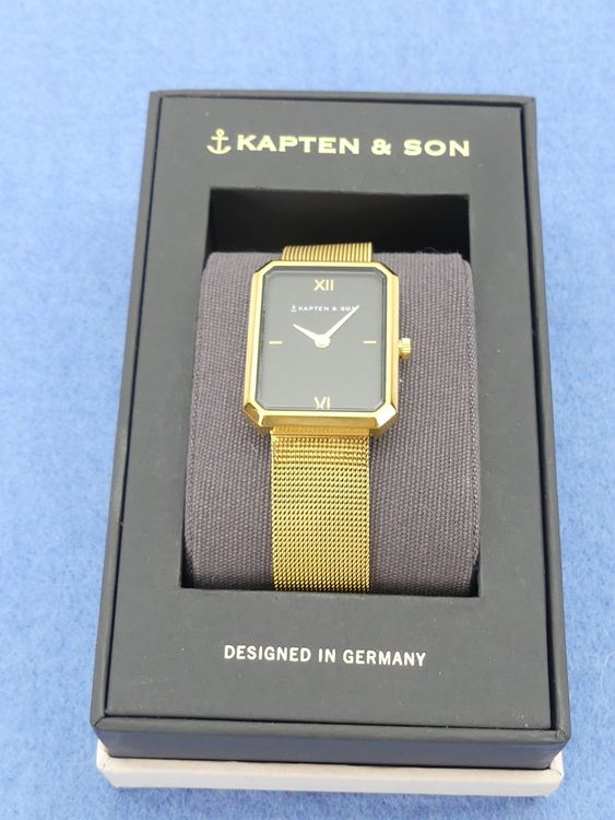 Kapten & Son Armbanduhr Grace Gold Black Mesh (Gebraucht) in Emmen für CHF 25 – mit Lieferung ...