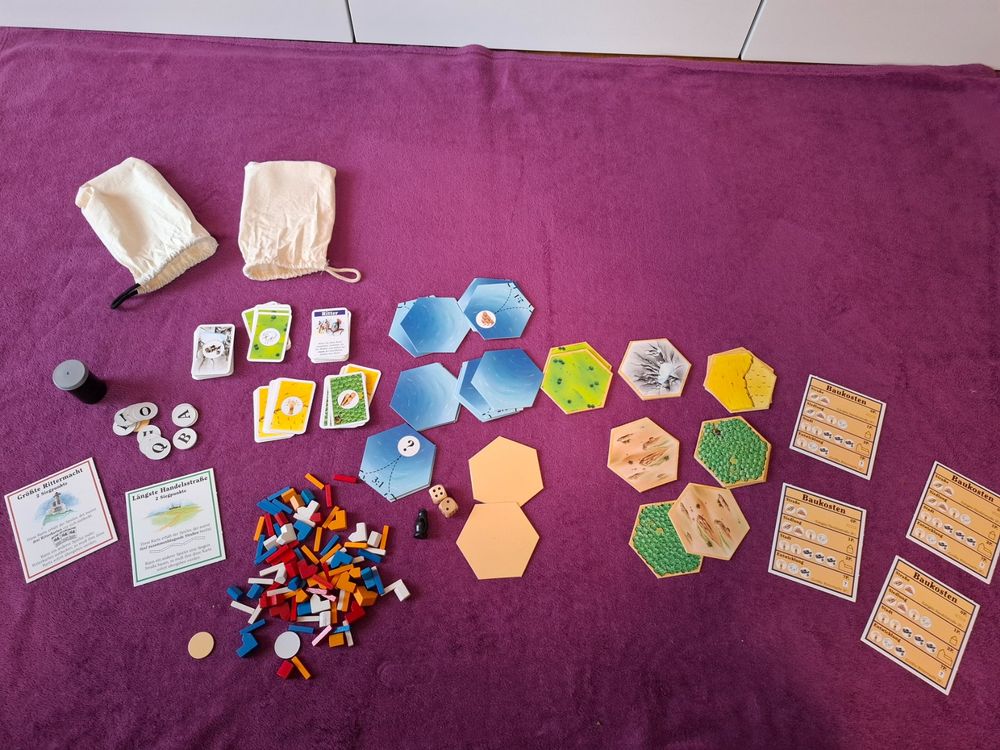 Die Siedler von Catan - Spiel von Kosmos mit Holzfiguren (Gebraucht) in ...