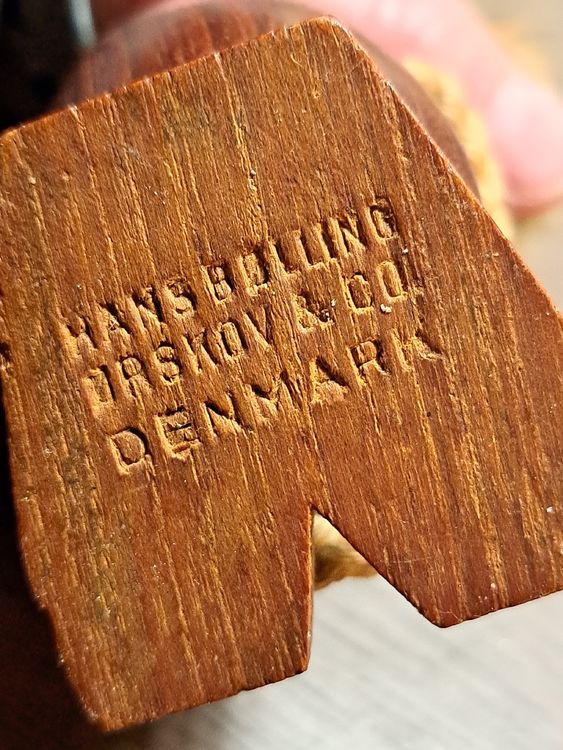 Hans Bolling Dänemark Teakholz Vintage Rarität Top Figur (Gebraucht) in ...
