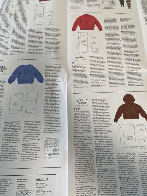 Brigitte Extra 23 Lieblingsstücke zum selber Stricken 🧶 (Neu (gemäss ...