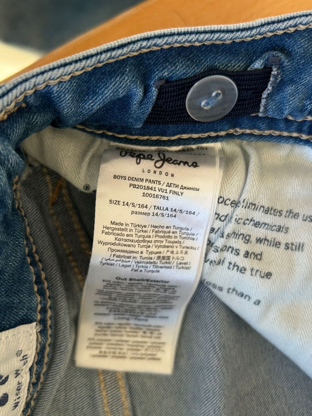 Pepe Jeans für Teens - Gr. 14/S/164 - Skinny Finly (Neu (gemäss ...