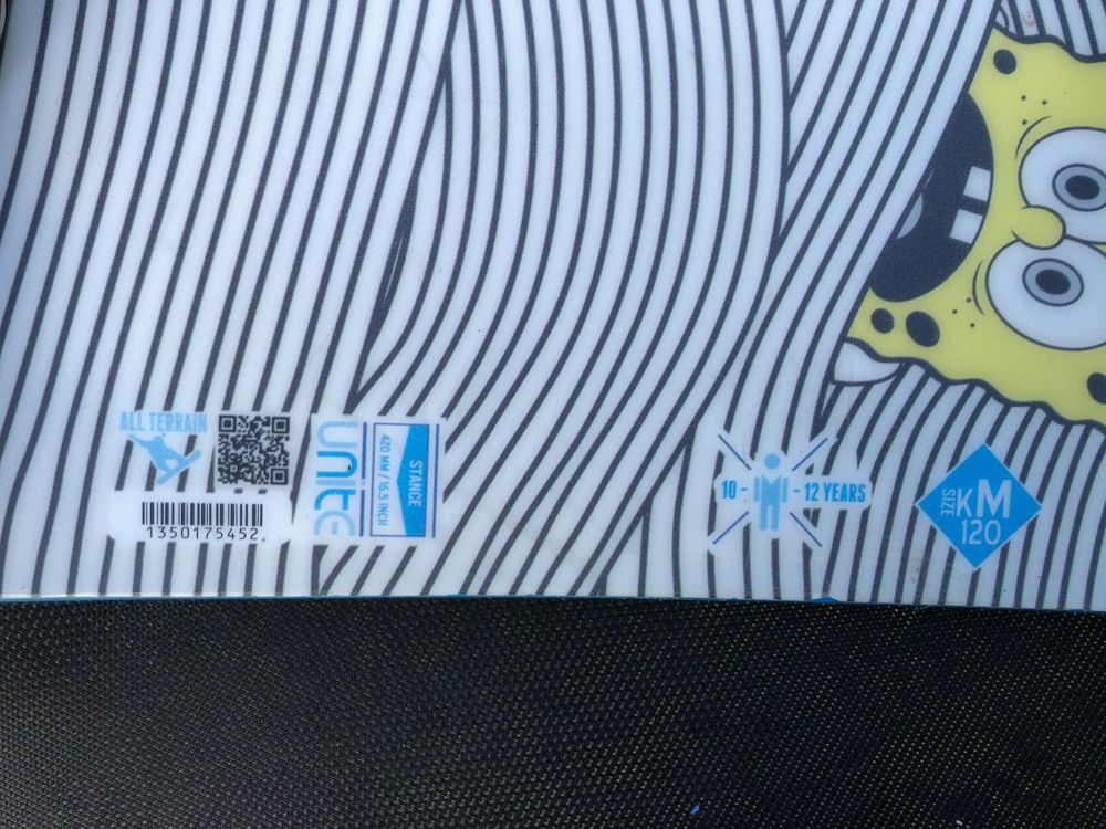 Snowboard Salomon El Capitan Spongebob 120 cm | Kaufen auf Ricardo