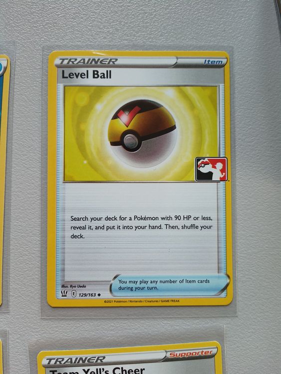 Level Ball - Pokemon TCG Prize Pack Stamp Stempel (Gebraucht) in ...