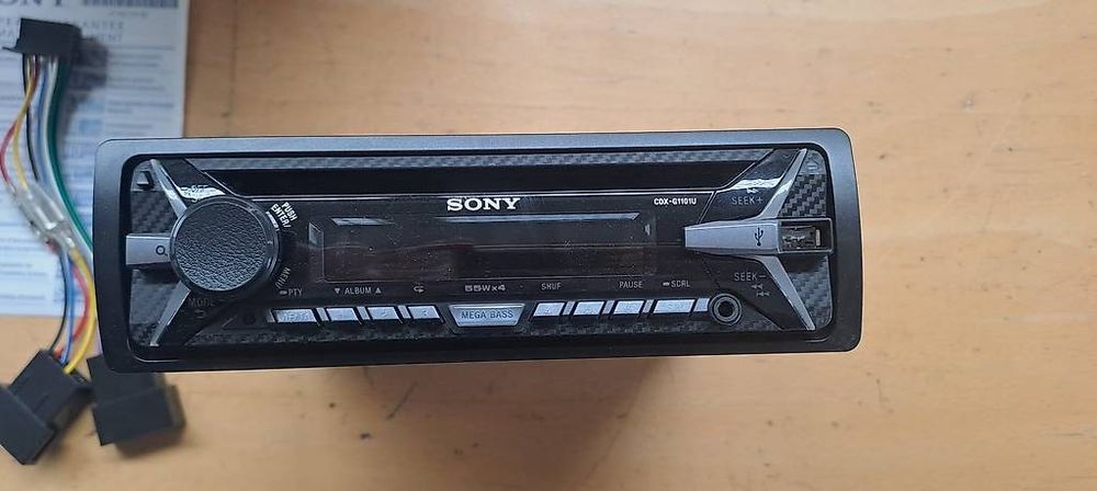 Autoradio Sony CDX - G1101U - USB, AUX, - 1 DIN | Kaufen auf Ricardo