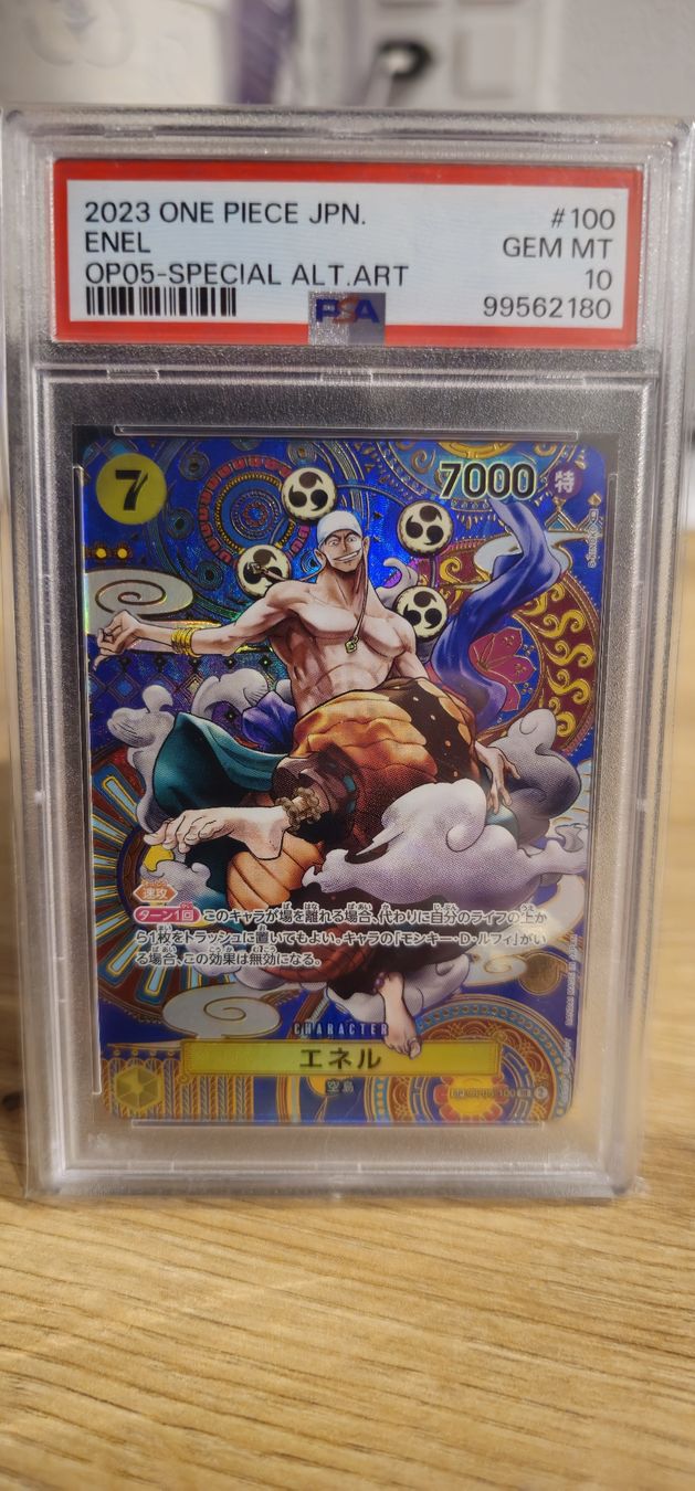 ONE PIECE, PSA10, OP05- SPECIAL ALT. ART, ENEL [OP05-100] JP (Neu ...