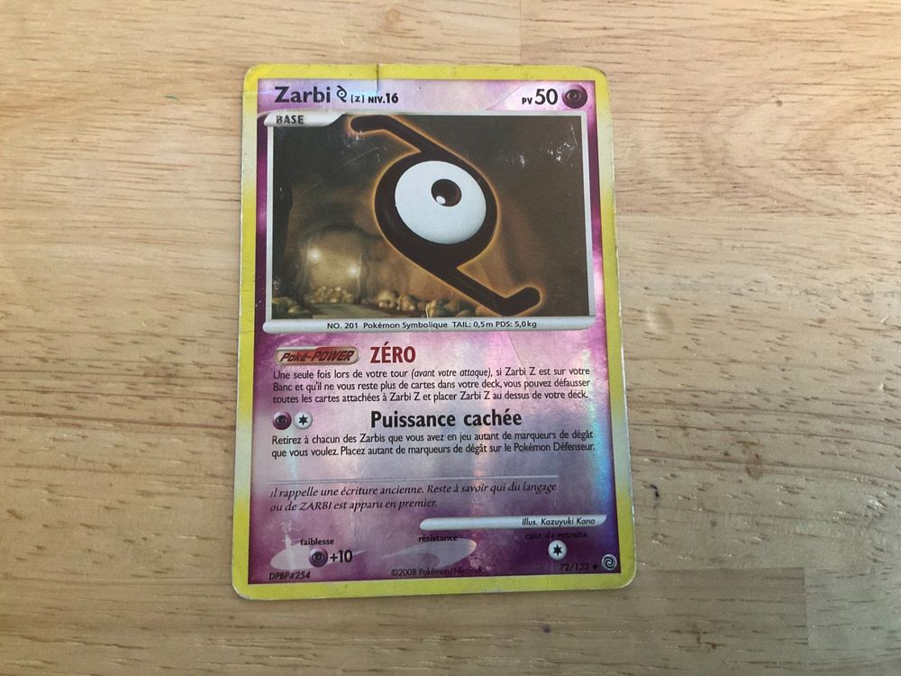 Unown Z Reverse/Secret Wonders/D&P/FR | Kaufen auf Ricardo