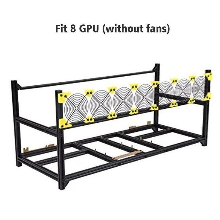 Mining Rig Frame Veddha Minercase 8 GPU (Neu und originalverpackt) in ...