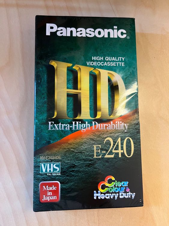 Panasonic HD E-240 OVP VHS (Gebraucht) in Niederlenz für CHF 6 – mit Lieferung auf Ricardo kaufen