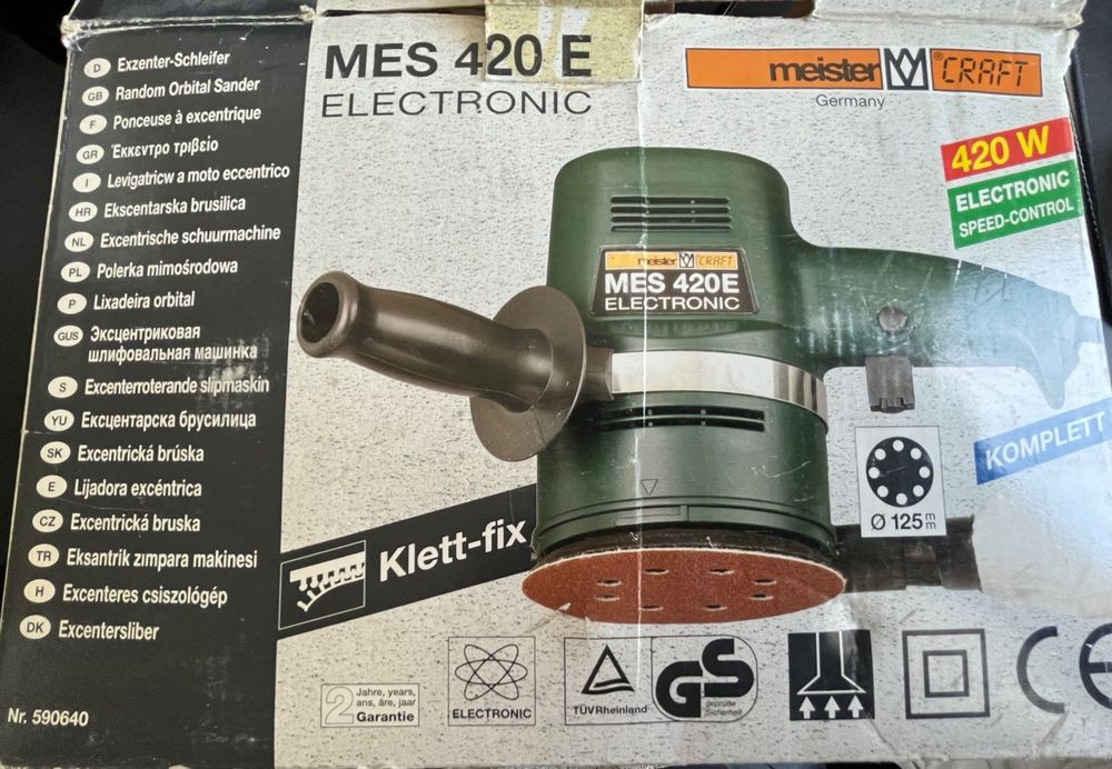Meister Craft - MES 420E Exzenter-Schleifer (Gebraucht) in Bülach für ...