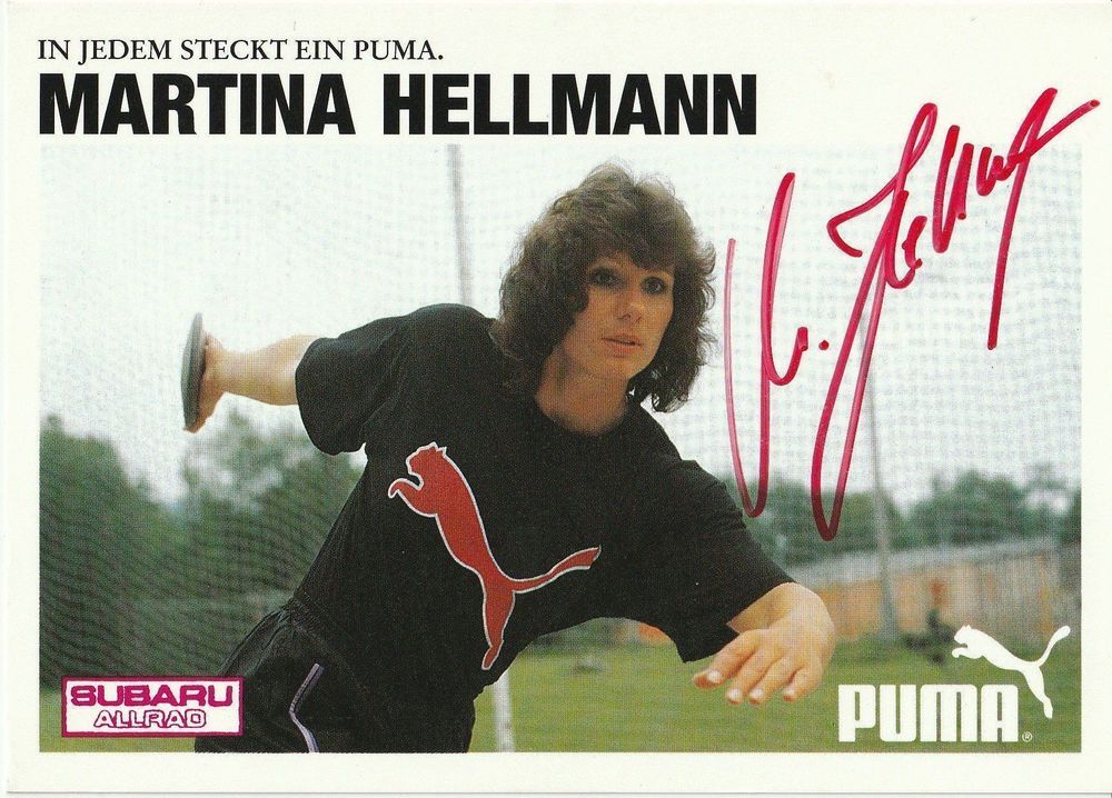 Martina Hellmann / Originalautogramm, AK | Kaufen auf Ricardo