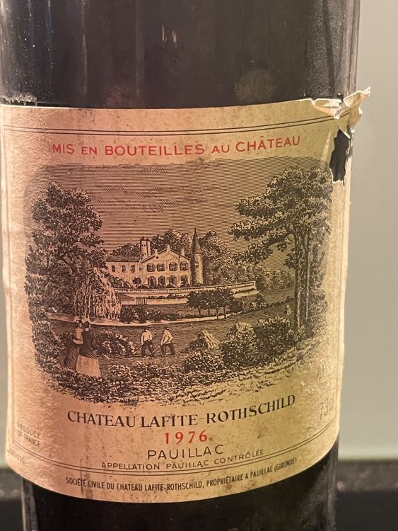 Château LAFITE ROTHSCHILDS de 1976 (D'occasion) à St- Blaise pour CHF ...