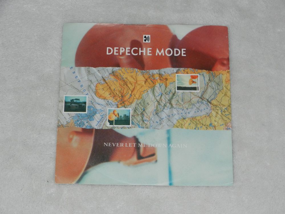 SINGLE"7" DEPECHE MODE - NEVER LET ME DOWN AGAIN,1987,VG+ | Kaufen auf Ricardo