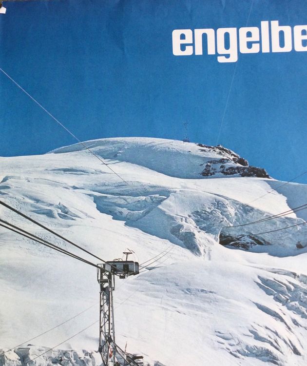 Engelberg Trübsee Grosse Plakat | Kaufen auf Ricardo