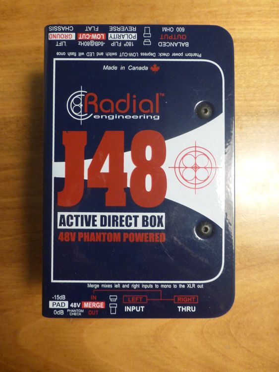 Radial J48 Active DI Box (Gebraucht) in für CHF 180 – mit Lieferung auf ...