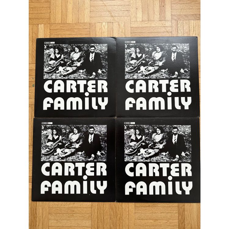 Vinyl / 4 Platten v. Carter Family | Kaufen auf Ricardo