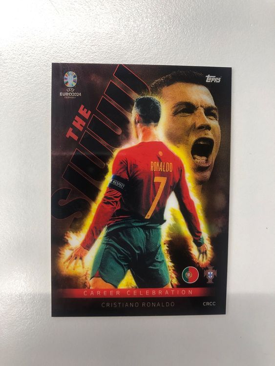 Topps Match Attax UEFA Euro 2024, Cristiano Ronaldo, The Siu (Neu ...