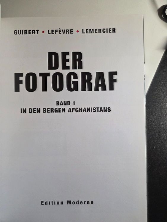 Comic - Der Fotograf Teil 1 - Edition Moderne 2008 (Gebraucht) in Walterswil BE für CHF 8 – mit ...