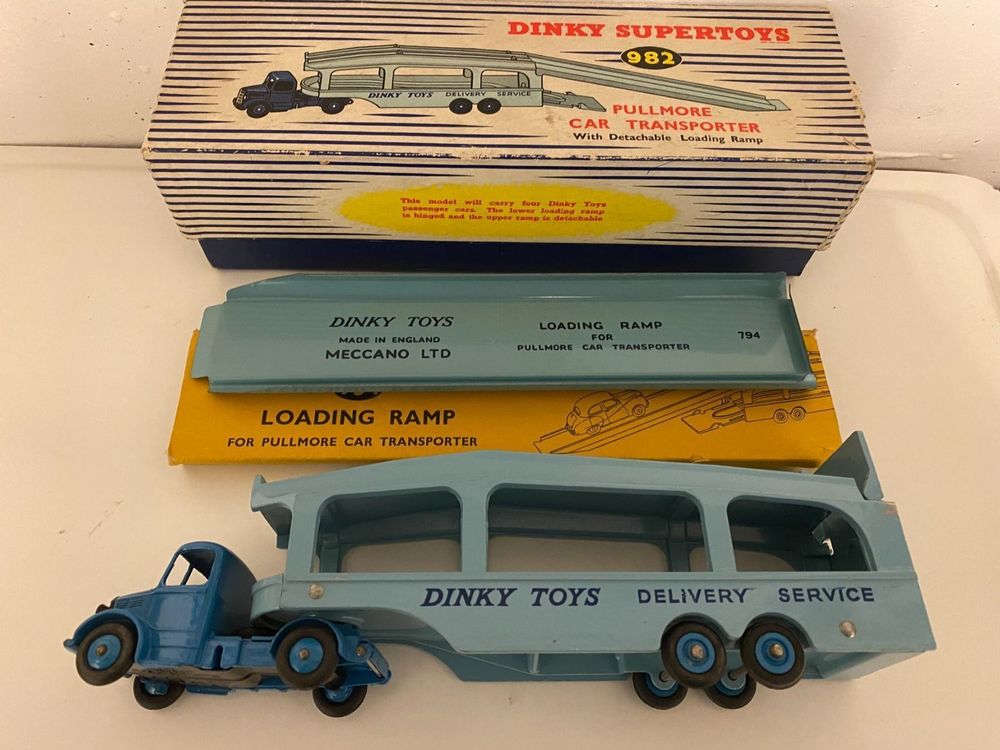 Dinky Toys 982 & 794 Original Transporter OVP VNM Condition | Kaufen ...